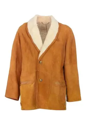 A.N.G.E.L.O. VINTAGE CULT 1980s Shearling-Trim Coat
