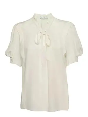 Sandro Silk Blouse - White