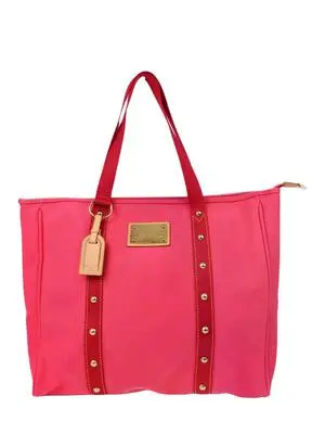 LOUIS VUITTON 2006 Antigua Cabas Gm Tote Bag - Pink