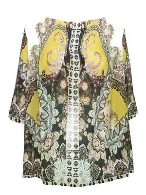 Etro Paisley-print Blouse - Brown