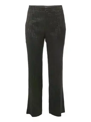 ISABEL MARANT VINTAGE Vintage Lurex Trousers - Black