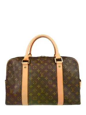 LOUIS VUITTON 2011 Carryall Duffle Bag - Brown