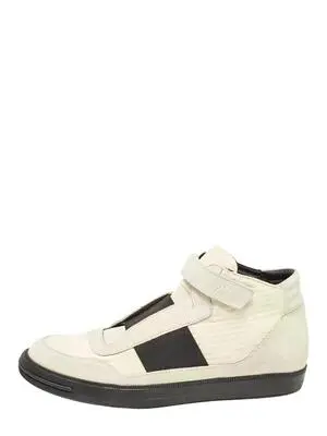 TOD'S Vintage Leather Sneakers - White