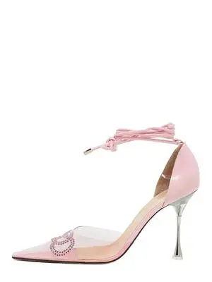 Mach & Mach 100mm Embellished Pumps - Pink