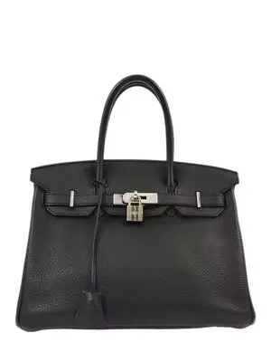 Hermès 2010 Birkin 30 Handbag - Black