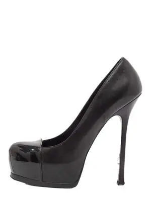 Saint Laurent 15mm Tribtoo Leather Pumps - Black