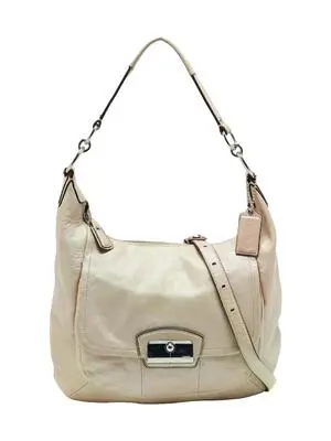 COACH® Leather Shoulder Bag - Neutrals