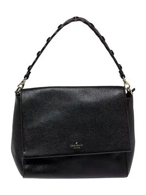 Kate Spade New York Leather Shoulder Bag - Black