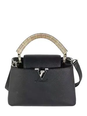LOUIS VUITTON Capucines Bb Handbag - Black