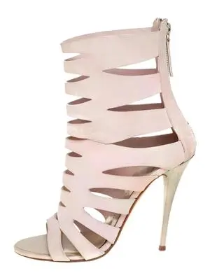 GIUSEPPE ZANOTTI 105mm Strappy Open-toe Sandals - Pink