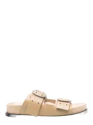 JIL SANDER Leather Sandals