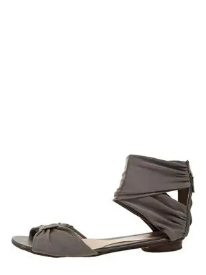 Fendi Ankle-wrap Sandals - Grey