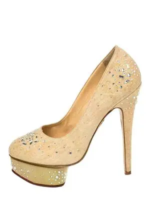 CHARLOTTE OLYMPIA 140mm Dolly Pumps - Neutrals