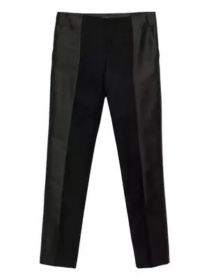 Gucci 2000s Paneled Trousers - Black