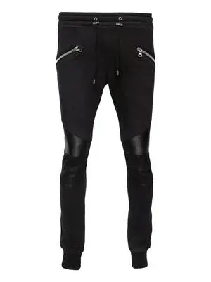 Balmain Logo-embroidered Track Pants - Black