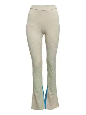 Off-White Monogram Flared Trousers - Neutrals