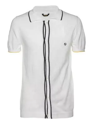 Fendi Knit Polo Shirt - White