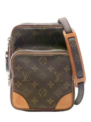 LOUIS VUITTON 2002 Amazon Monogram Shoulder Bag - Brown