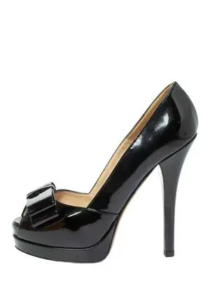 Fendi 140mm Bow-detail Pumps - Black