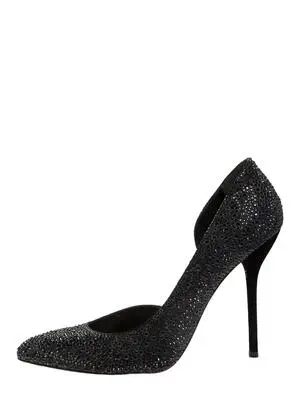 Gucci 115mm Crystal-embellished Pumps - Black