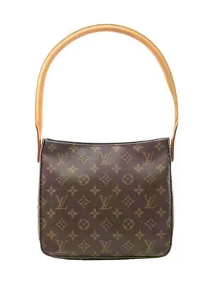 LOUIS VUITTON Looping Mm Monogram Shoulder Bag - Brown