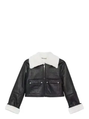 Dolce & Gabbana Leather Jacket - Black