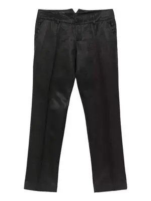 Gucci 2000s Jacquard Trousers - Black