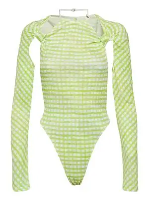 Jacquemus Le Body Nodi Bodysuit - Green