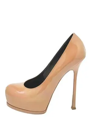 Saint Laurent 150mm Tribtoo Platform Pumps - Neutrals
