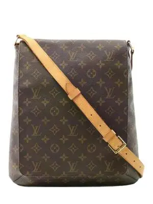 LOUIS VUITTON 2001 Musette Shoulder Bag - Brown