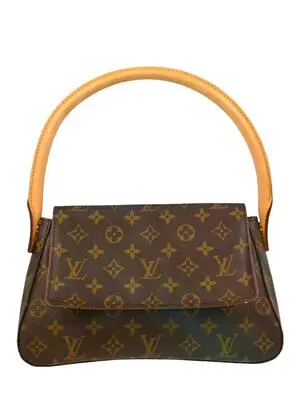 LOUIS VUITTON 2005 Mini Looping Handbag - Brown