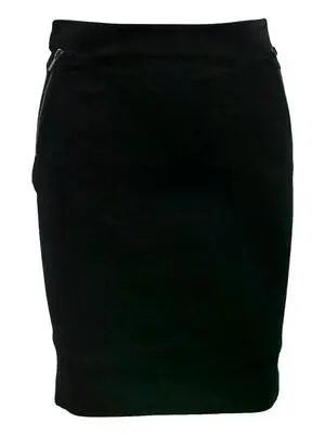 Diane Von Furstenberg Side-zip Pencil Skirt - Black