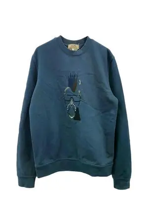 Hermès 2000 Printed Sweatshirt - Blue
