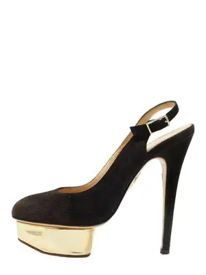 CHARLOTTE OLYMPIA Dolly Pumps - Black