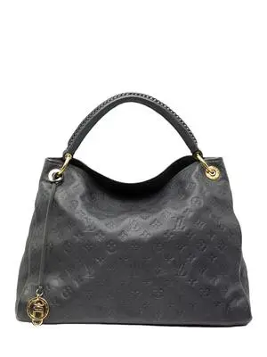 LOUIS VUITTON Monogram Empreinte Artsy Mm Hobo Bag - Black