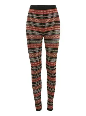 Missoni Patterned Jacquard Leggings - Multicolour