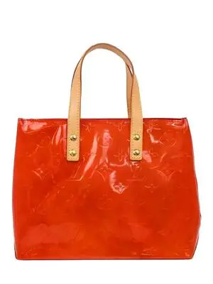 LOUIS VUITTON Monogram Vernis Reade Pm Handbag - Red