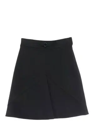 Hermès 2010s Panelled Skirt - Black