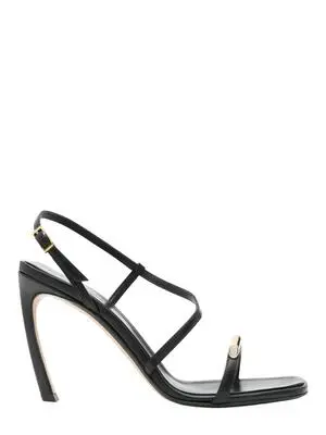 LANVIN 95mm Swing Sandals - Black