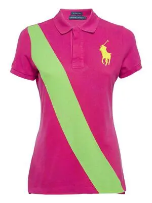 Polo Ralph Lauren Polo Shirt With Pony Motif - Pink