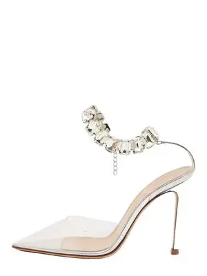 GIANVITO ROSSI 100mm Embellished Pumps - White