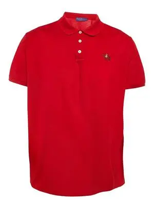 Ralph Lauren Cotton Polo Shirt - Red