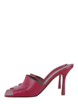 Bottega Veneta 100mm Leather Mules - Pink