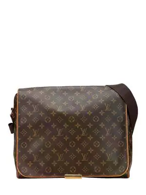 LOUIS VUITTON 2007 Monogram Abbesses Crossbody Bag - Brown
