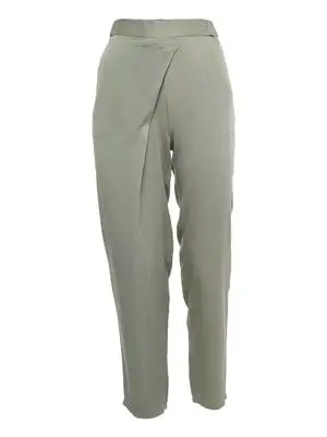 ARMANI Vintage Wrap Detail Trousers - Green