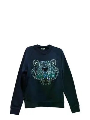 Kenzo Cotton Sweatshirt - Blue