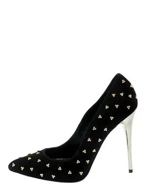 Alexander McQueen 120mm Studded Pumps - Black