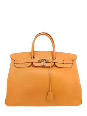 Hermès Birkin 40 Tote Bag - Orange