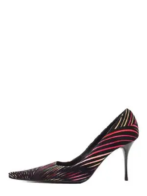 Missoni 100mm Velvet Pumps - Black