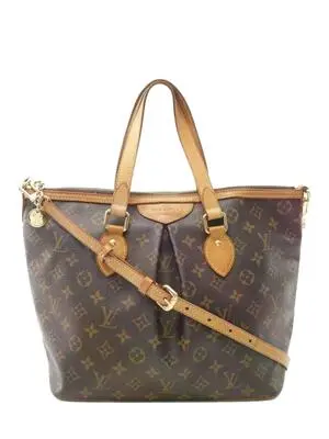 LOUIS VUITTON 2011 Monogram Palermo Handbag - Brown
